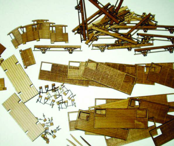Laser cut coaches - The Model Railway Club