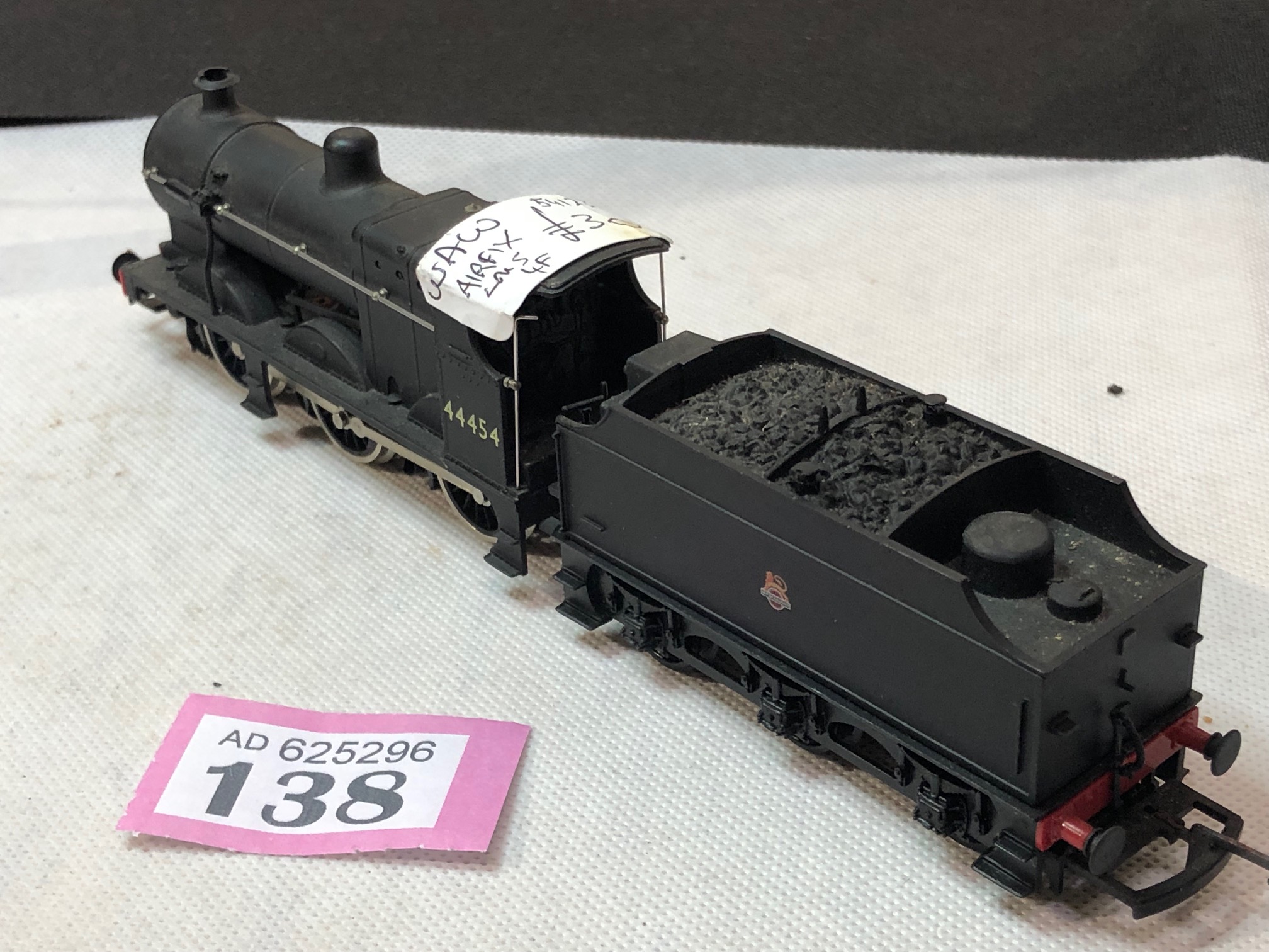 Airfix OO 54123 LMS 4F 0-6-0 loco BR black P138 MJC - The Model Railway ...