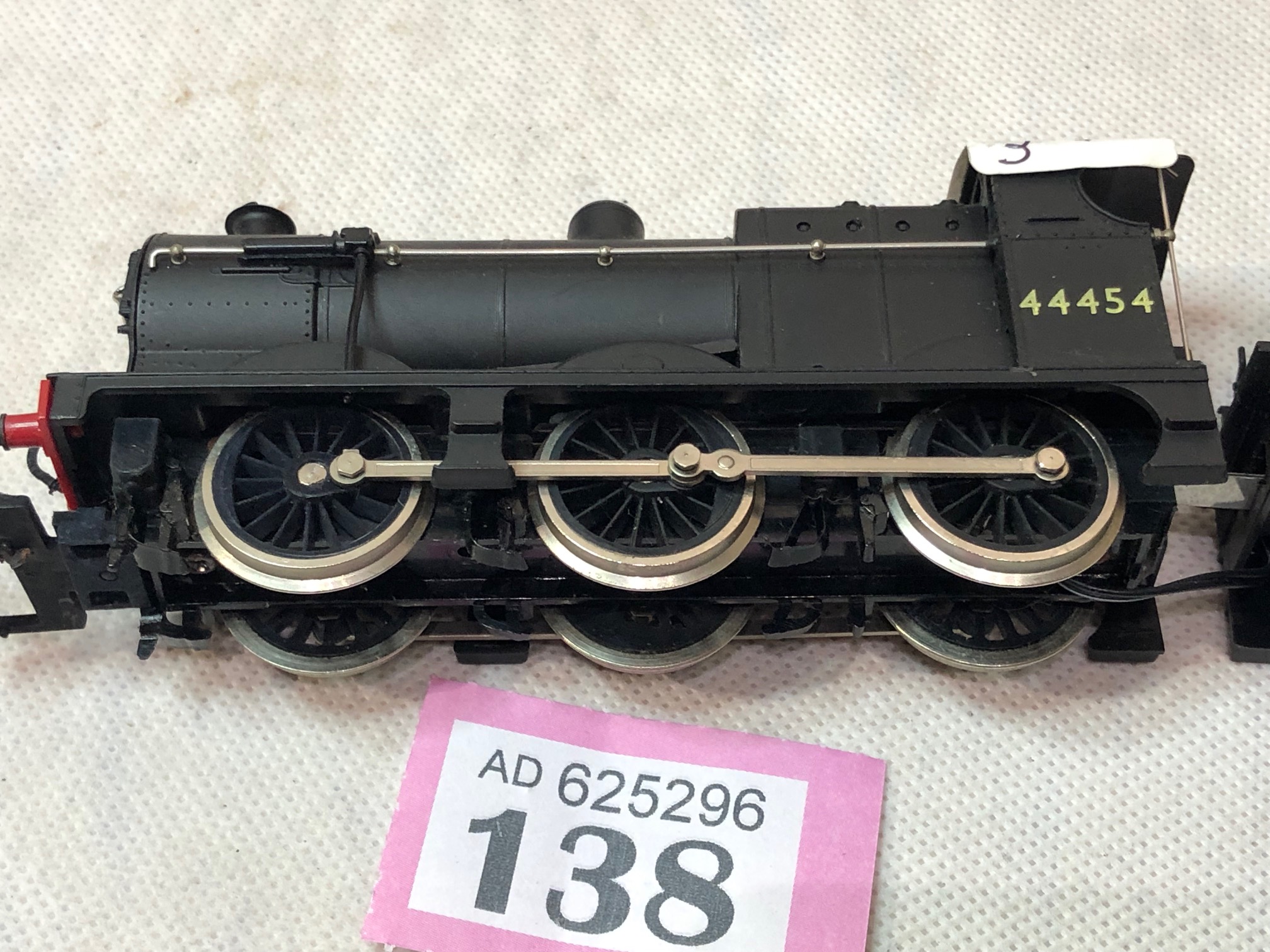 Airfix OO 54123 LMS 4F 0-6-0 loco BR black P138 MJC - The Model Railway ...