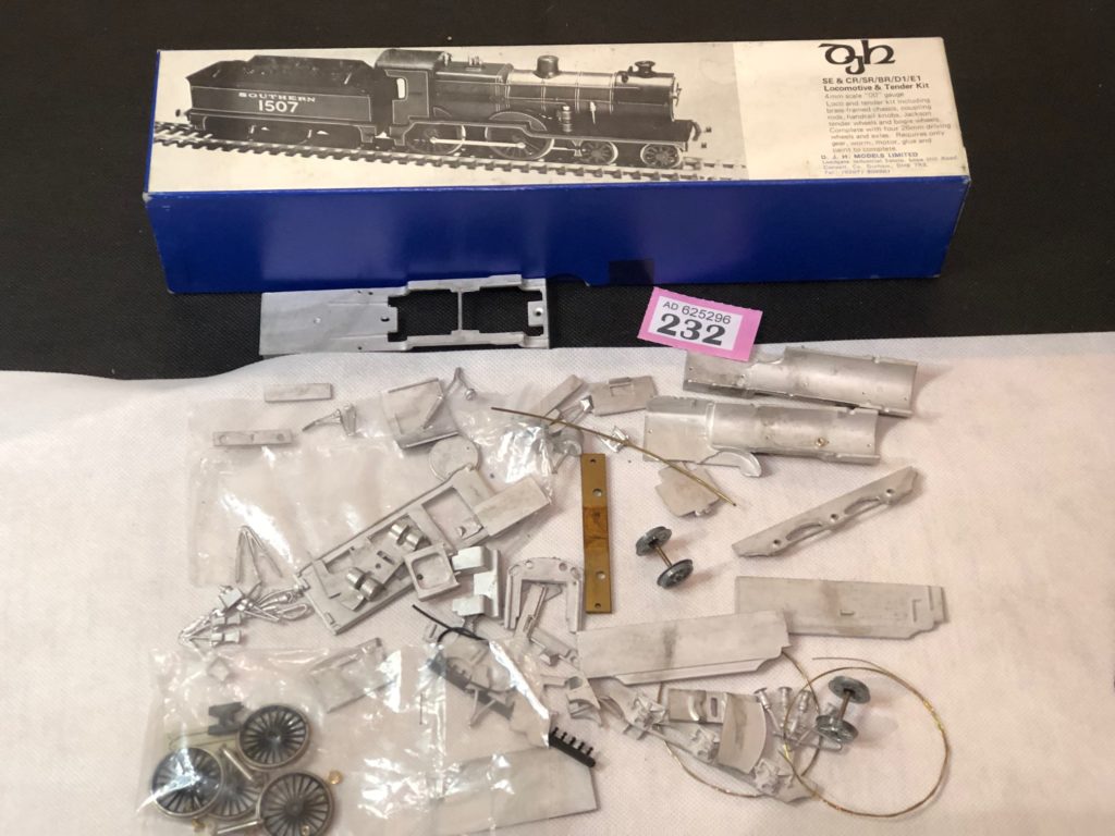 DJH OO K7 Class D1/E1 white metal loco kit P232 MJC - The Model Railway ...
