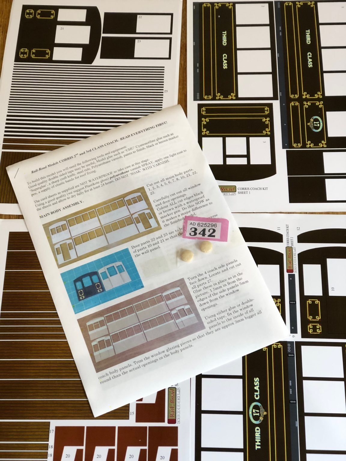 Rail-roadmodels Corris 3rd Class coach body kit P342 - The Model ...