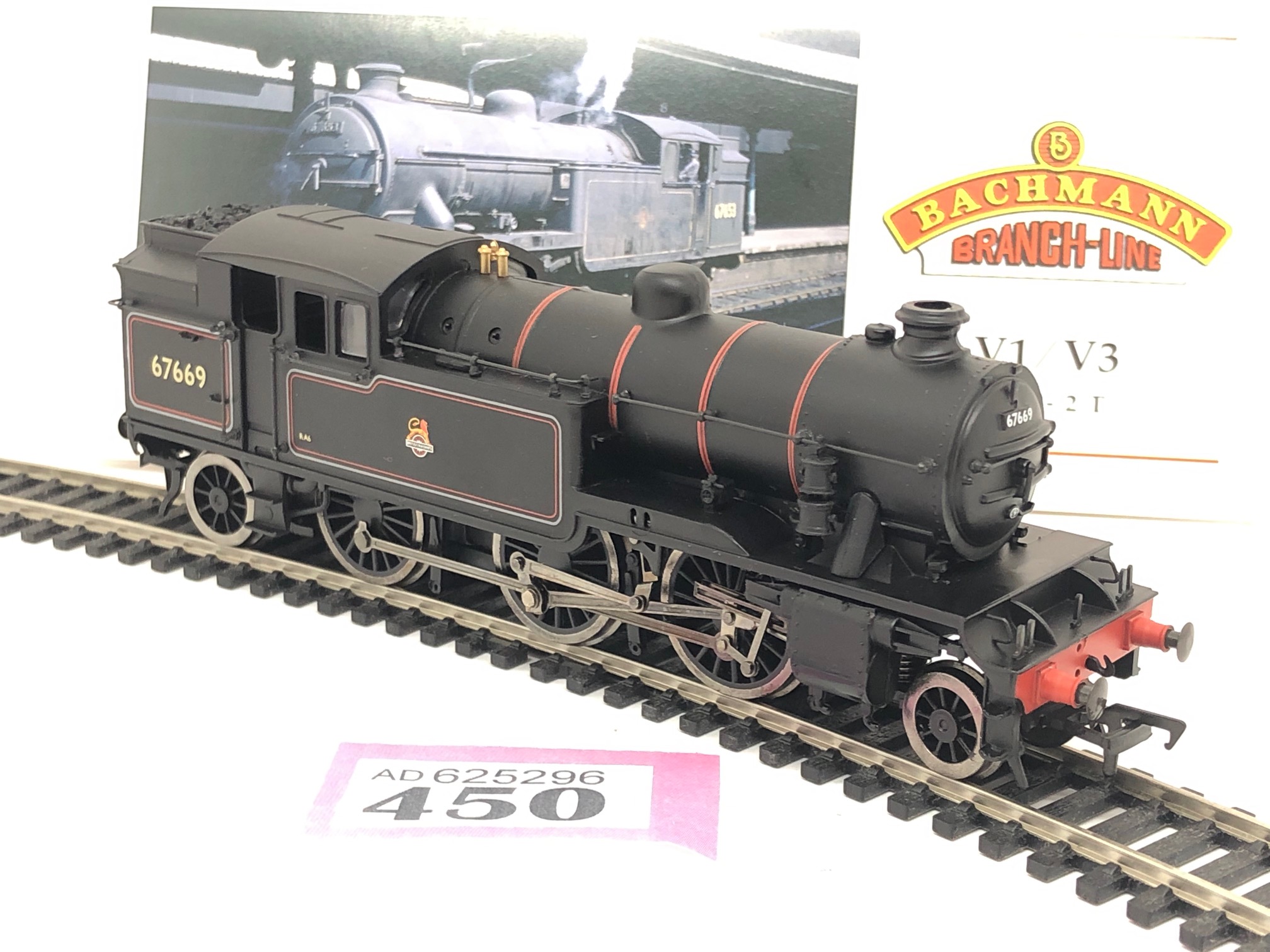 Bachmann OO 31-609A Class V3 2-6-2 67669 tank loco P450 - The Model ...