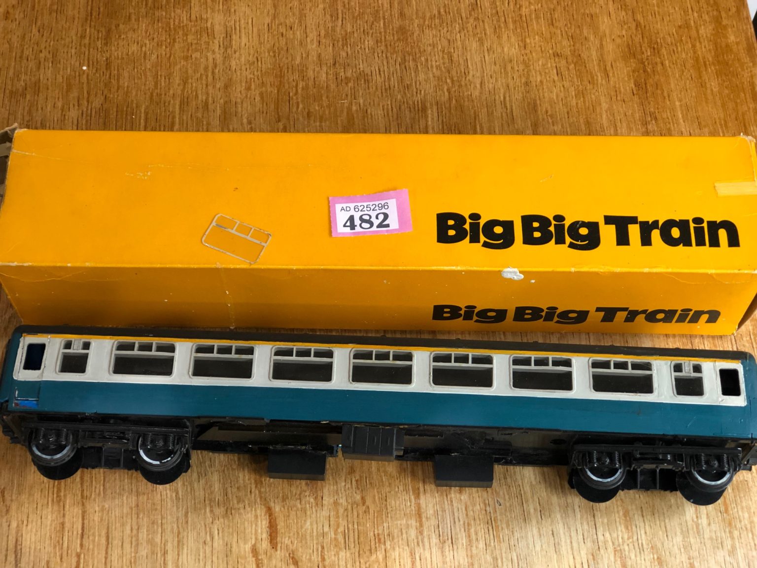 Rovex O Big Train Mk2 coach - converted P482 MJC - The Model Railway Club