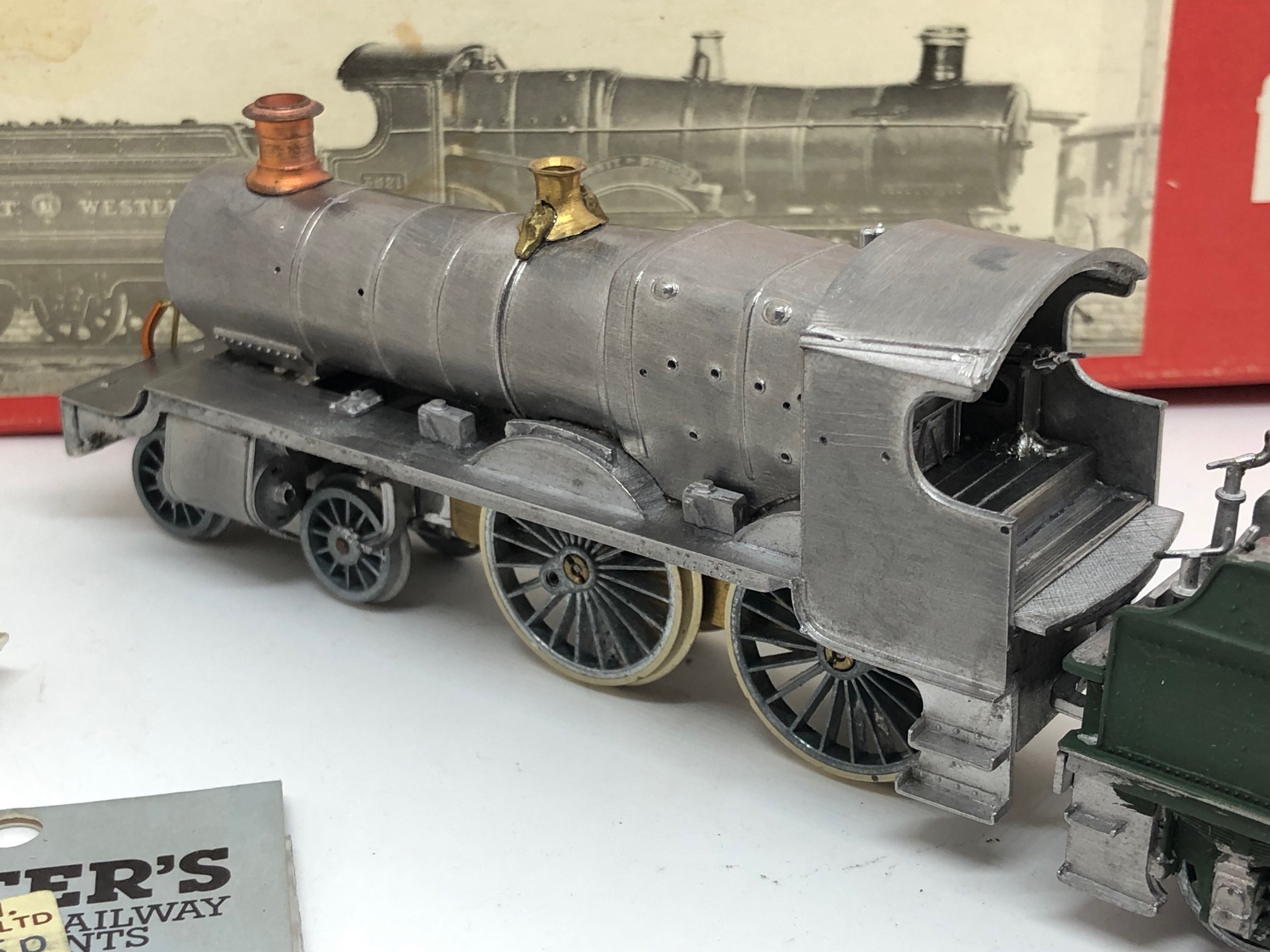 Wills Finecast OO GWR County 4-4-0 part built kit W18 MJC - The Model ...