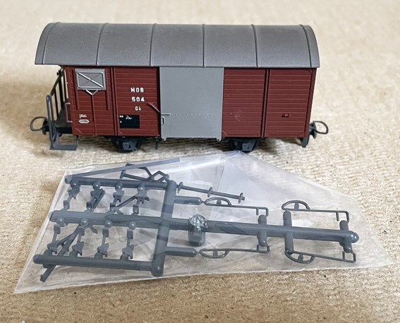 Bemo HOm 2273 MOB 2-axle goods van 504 JJ05 - The Model Railway Club