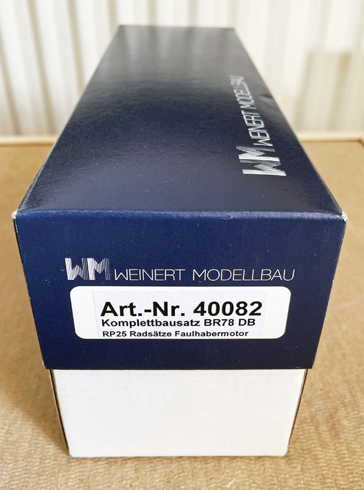 Weinert HO 40082 Kit for DB class 78 4-6-4T locomotive. JJ29 - The ...