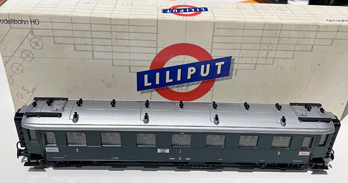 Liliput HO 84601 Baden 1/2 class coach JES08 - The Model Railway Club