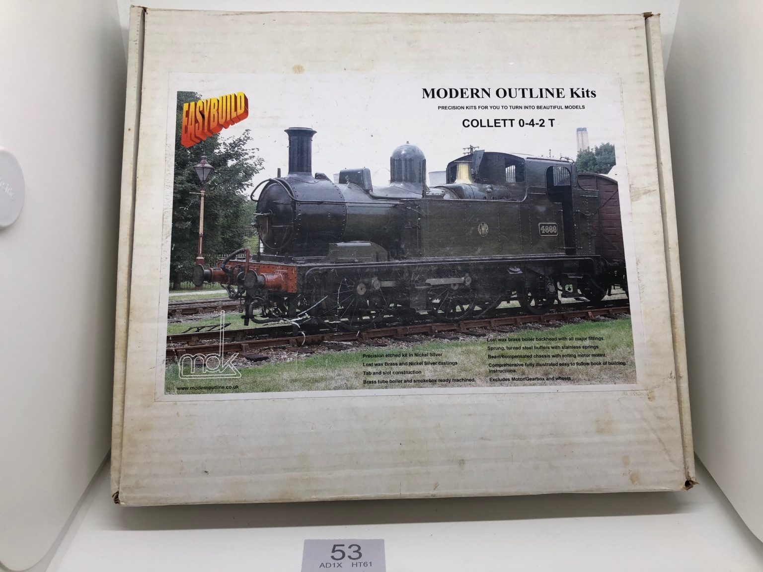 Modern Outline Kits O gauge GWR 48xx 14xx Collett loco kit part built ...