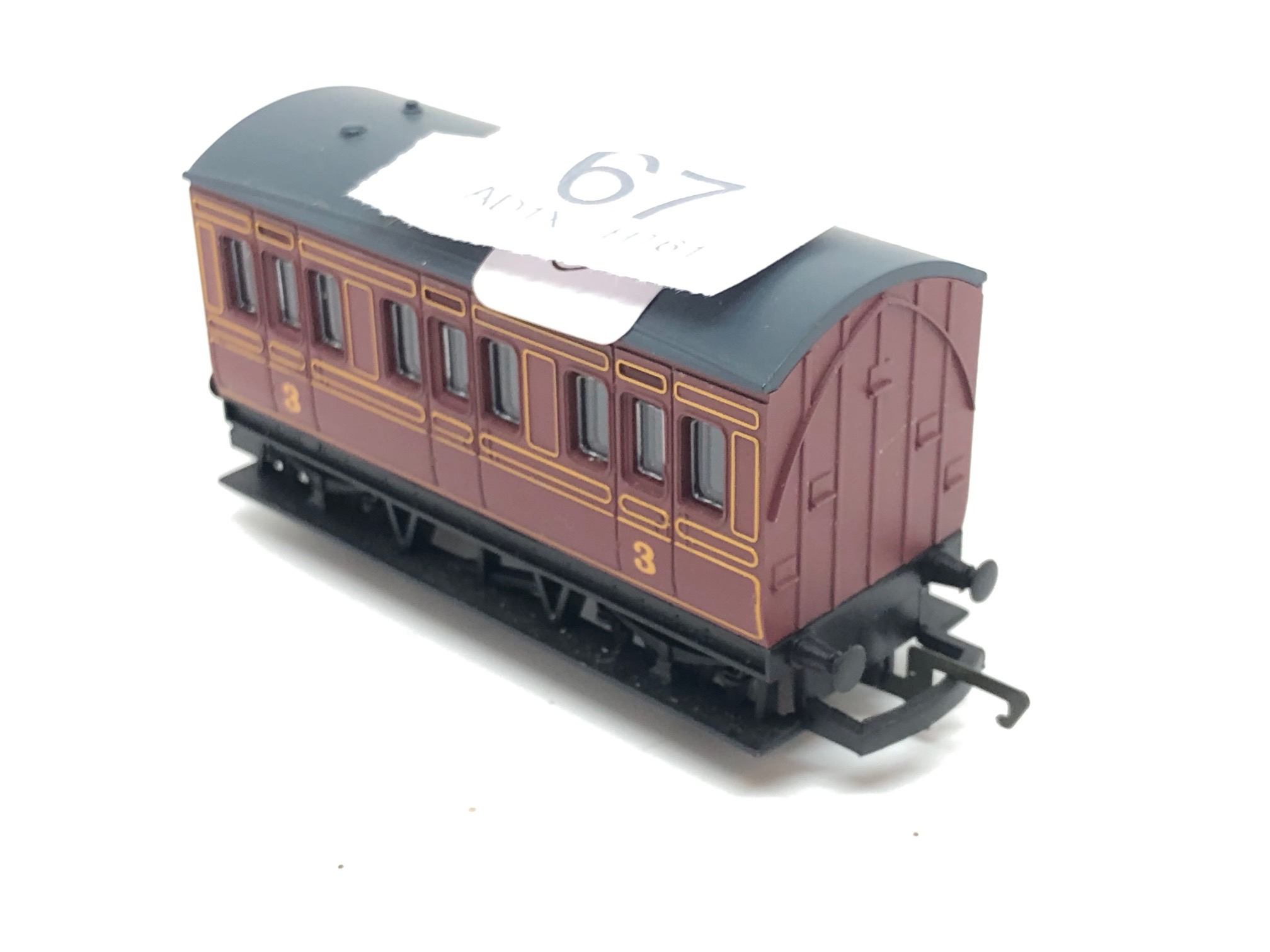 Hornby OO R468 LMS 4 wheel coach W67 MJC - The Model Railway Club