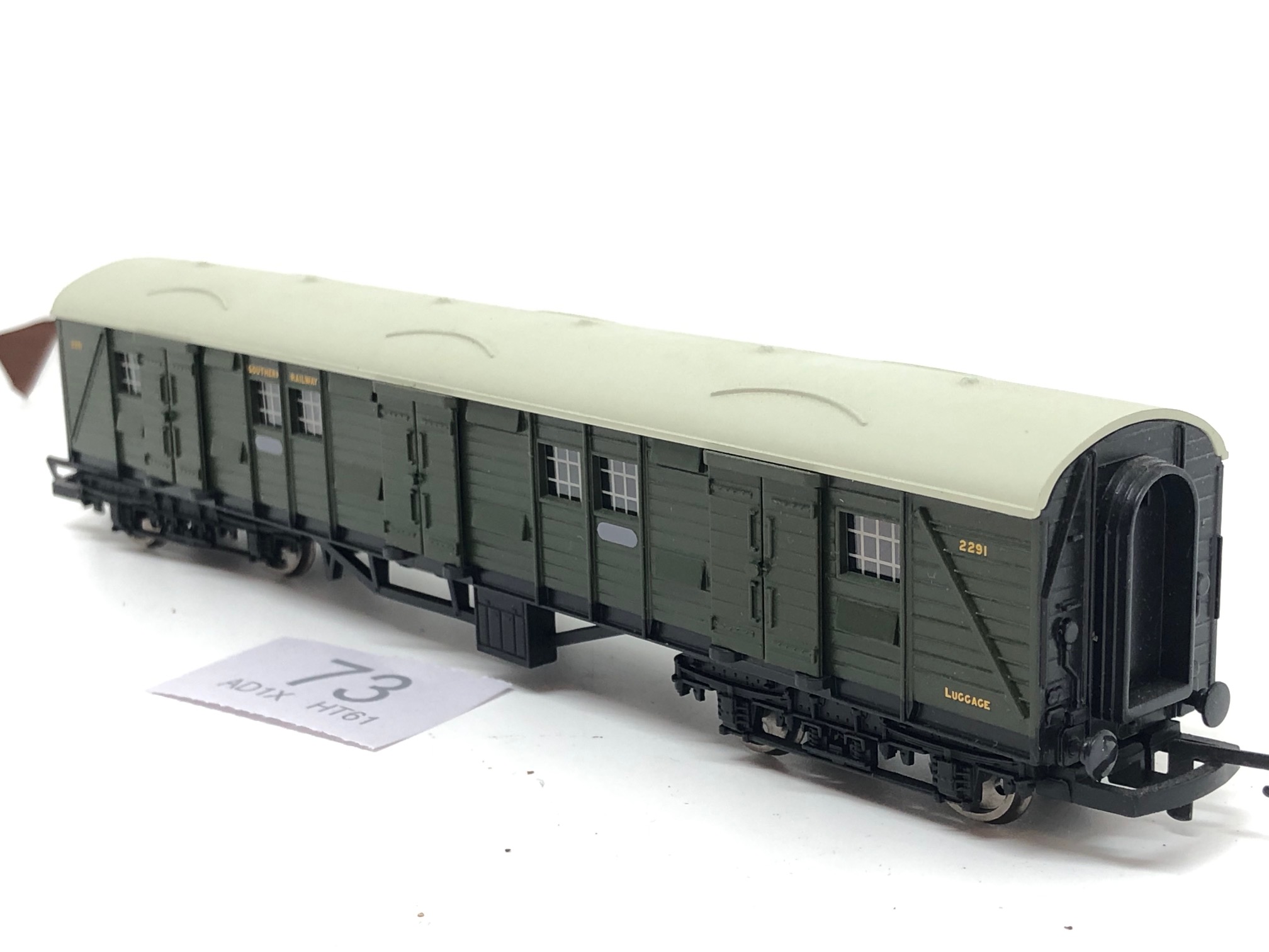 Hornby OO Maunsell bogie baggage van 2291 W73 JEP - The Model Railway Club