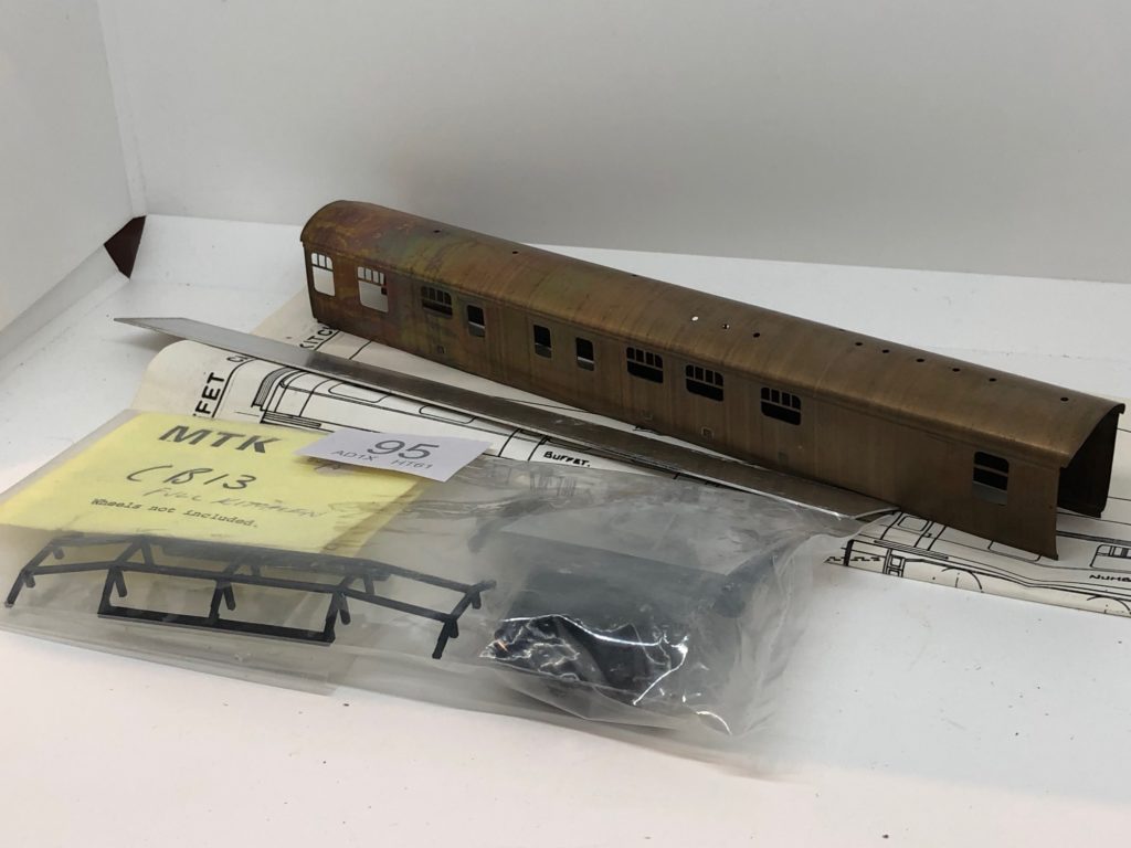 MTK OO CB13 Full Kitchen Mk1 coach kit W95 MJC - The Model Railway Club