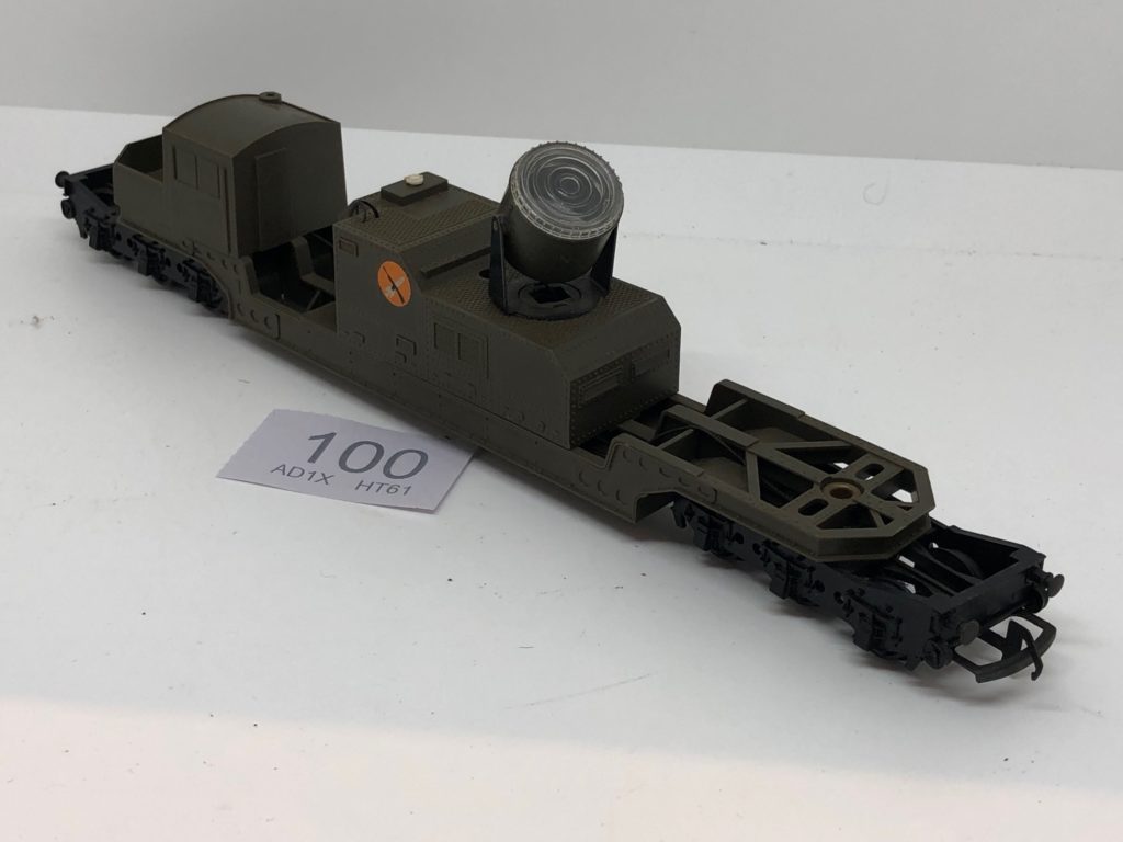 Triang Battlespace R341 searchlight green W100 NCU - The Model Railway Club