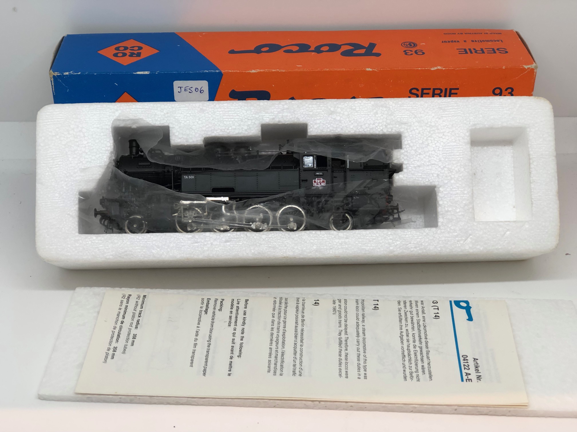 Roco HO loco 04122B SNCF T14 141TA 501 JES06 - The Model Railway Club