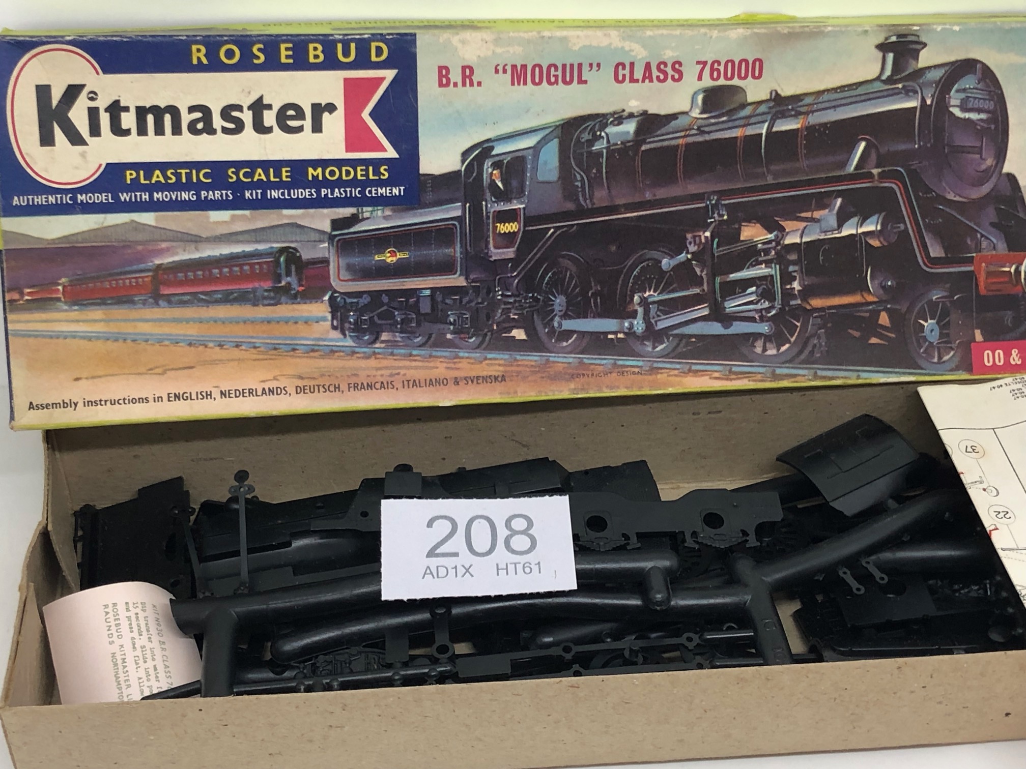 Rosebud Kitmaster OO No. 30 MR Mogul 76xxx class plastic kit - The Model Railway Club