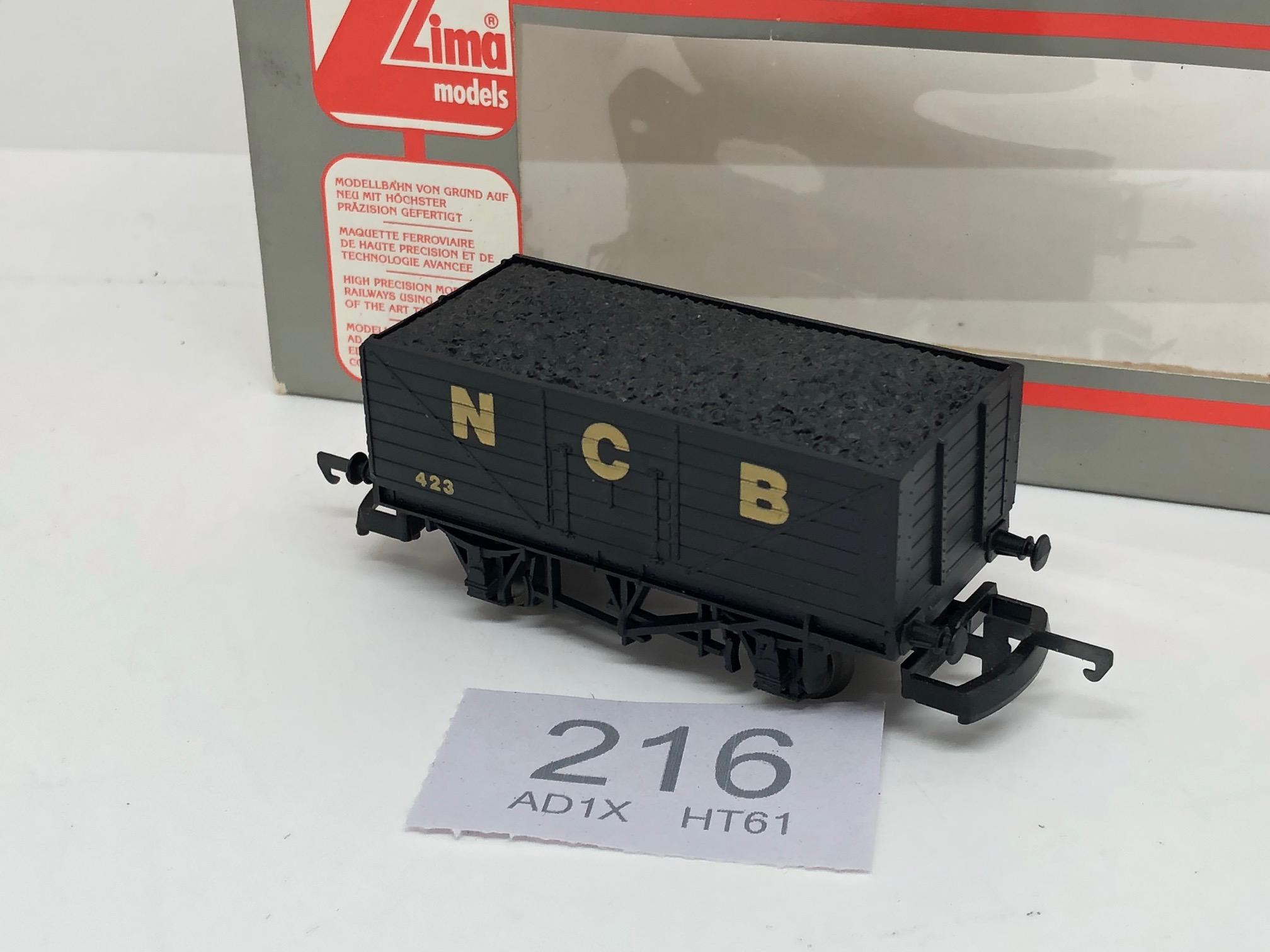 Lima OO 305674 12T 7-Plank Open Wagon - NCB W216 - The Model Railway Club