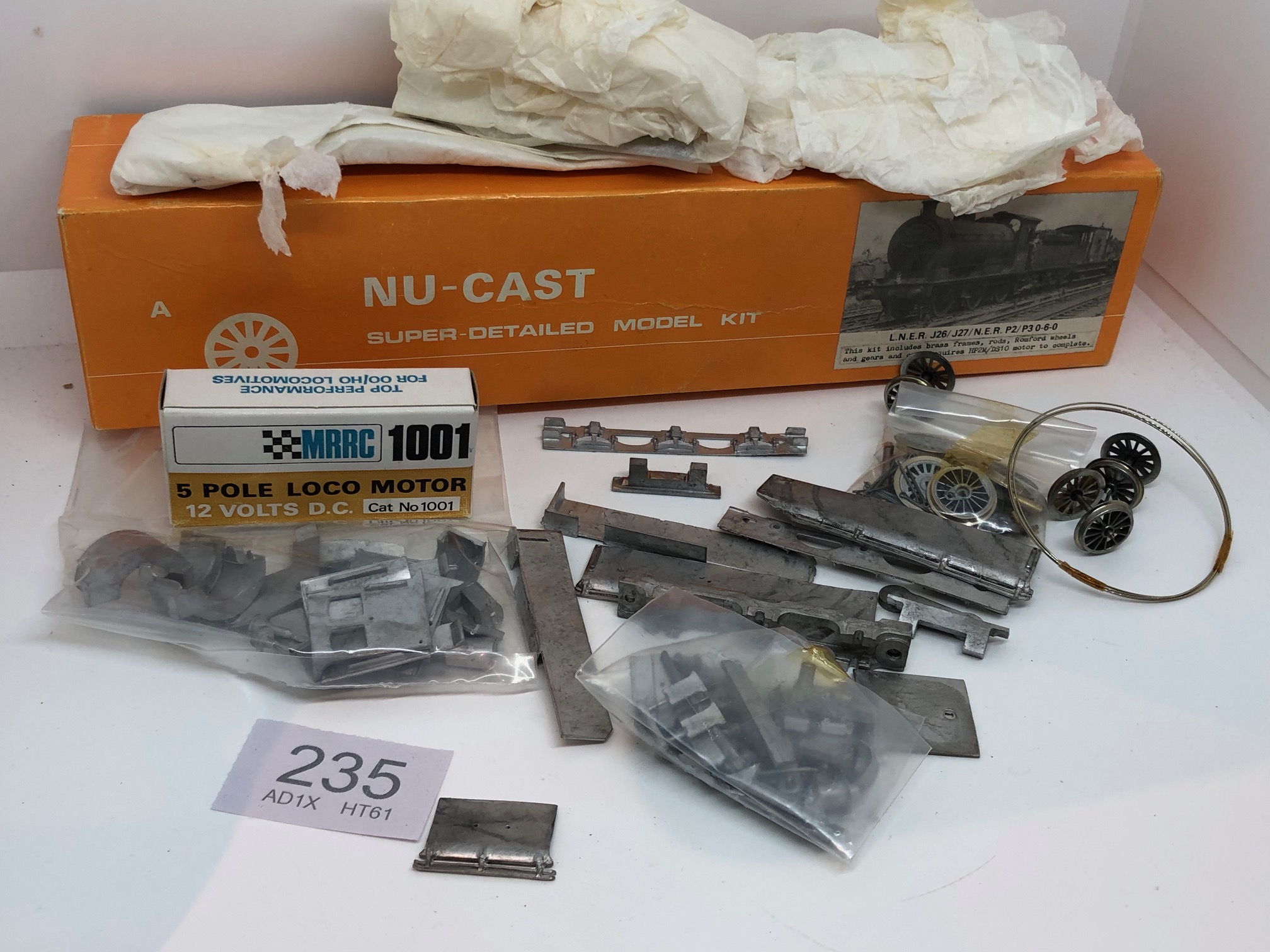 Nu-Cast OO NC116 LNER J26/J27 white metal kit 0-6-0 unstarted W235 ...