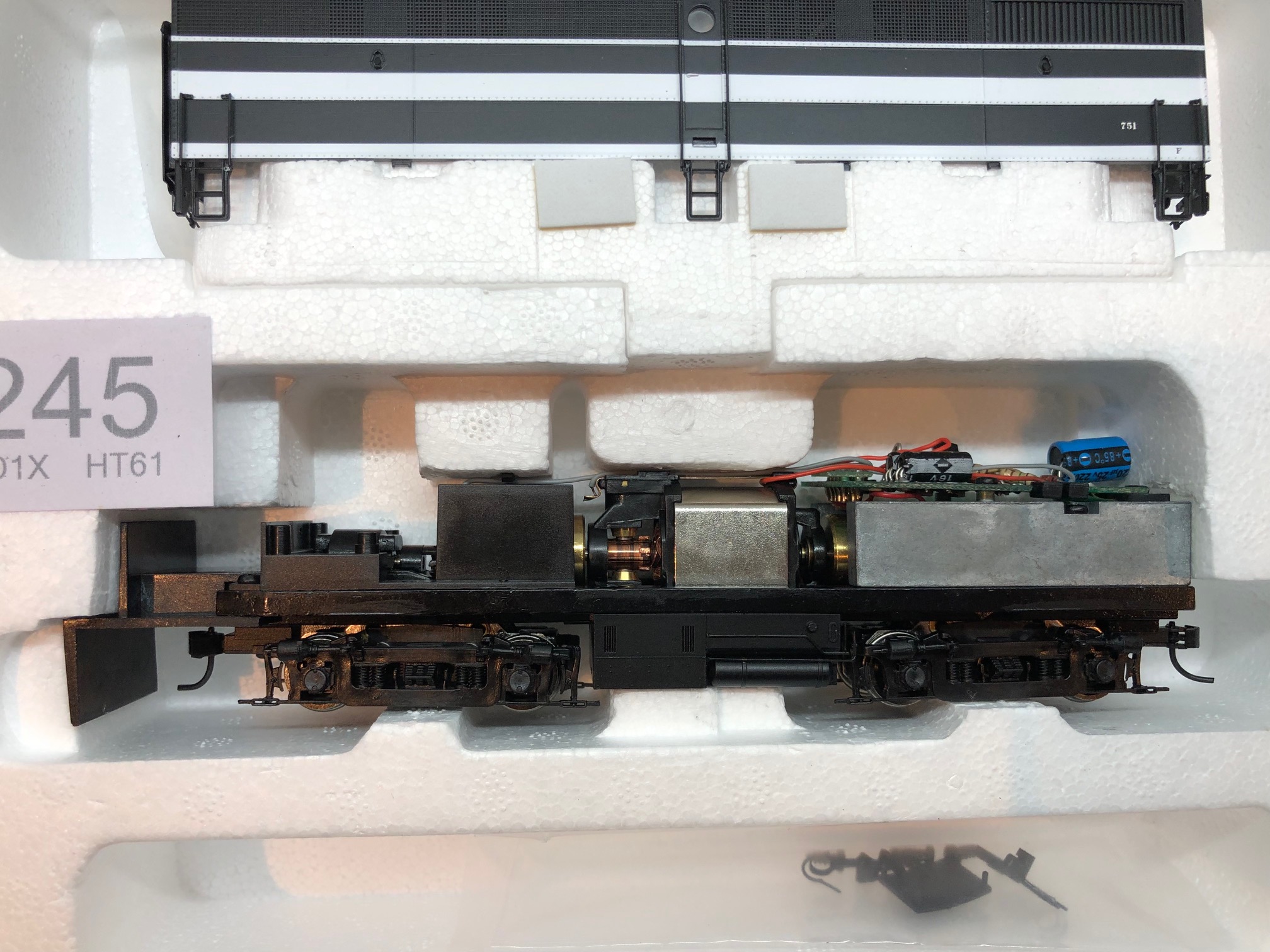 Proto 2000 HO FB1 loco Powered B unit boxed W245 MJC - The Model ...