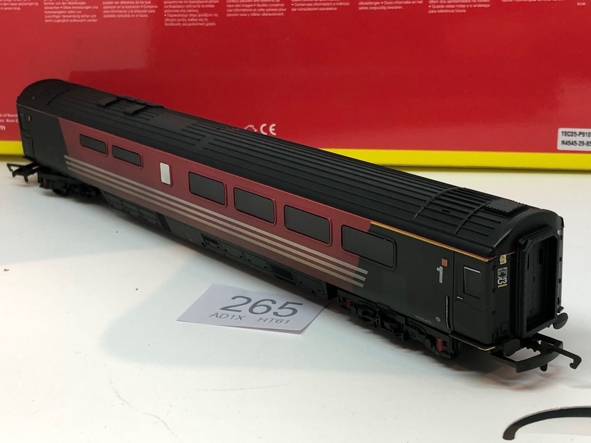Hornby OO R4545 Ex Virgin Mk3 Buffet Coach - Weathered boxed W265 - The ...