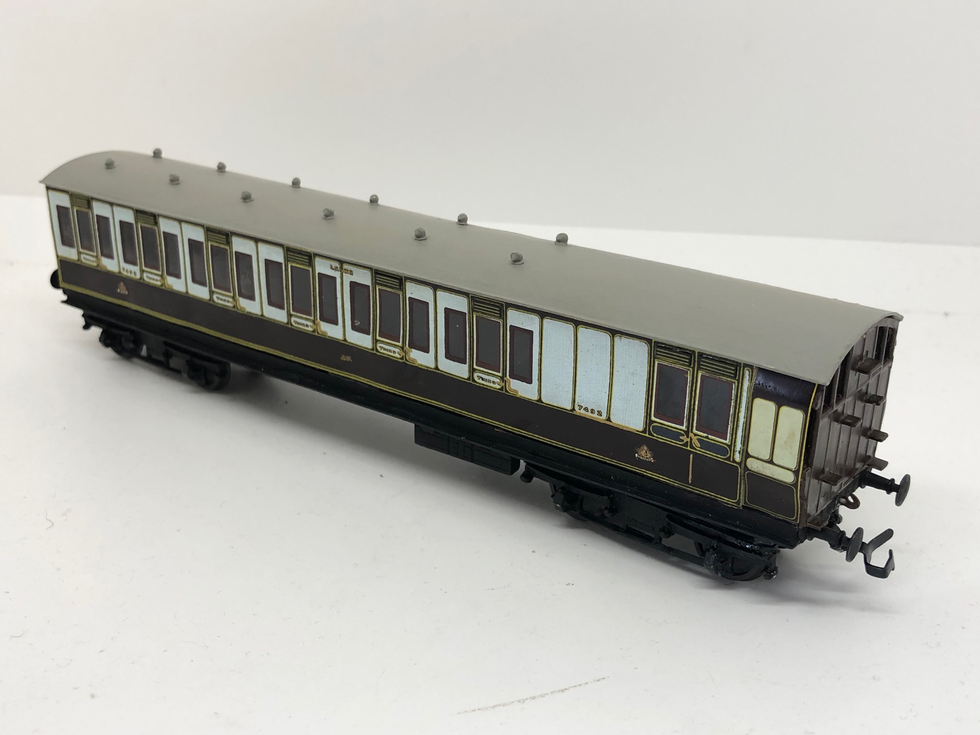 PC Models OO LNWR 50? Non-Corridor Brake 3rd DK158 - The Model Railway Club