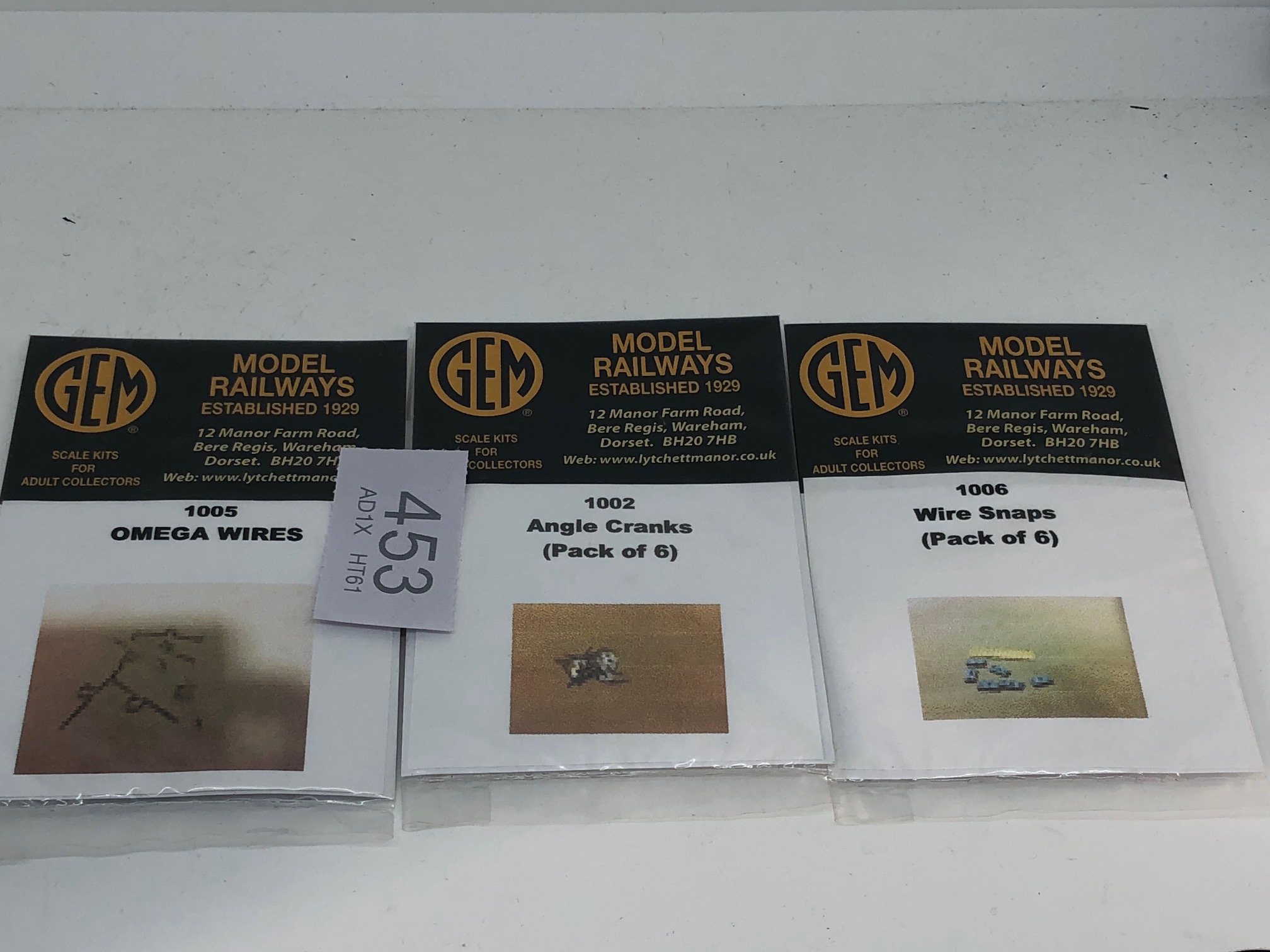 GEM 1002 1006 1006 point control components - The Model Railway Club