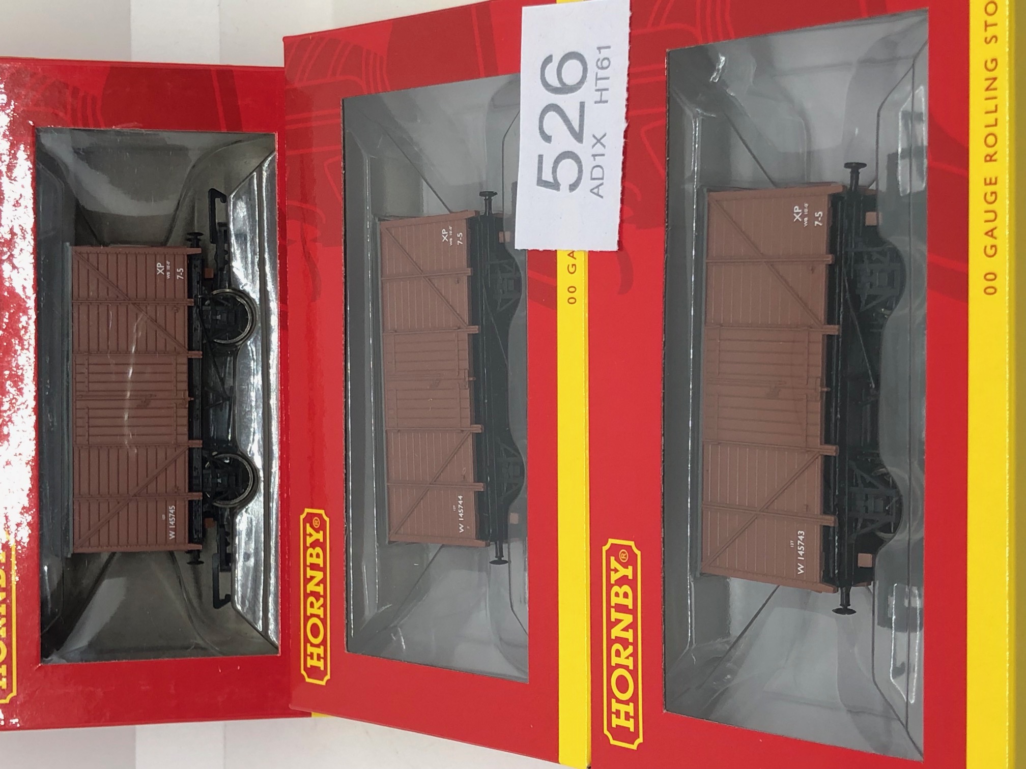 Hornby OO R6713 BR Vent Van Bauxite Triple Pack - The Model Railway Club