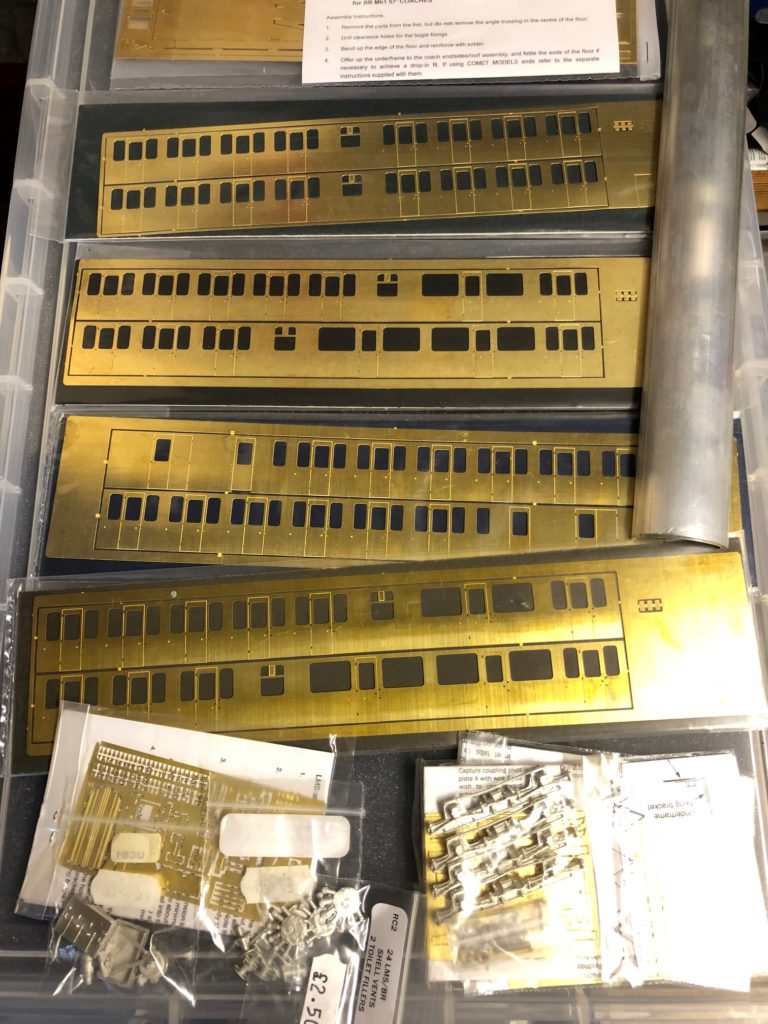 Kit building brass Mk1 coaches - before the RTR versions arrive - The ...