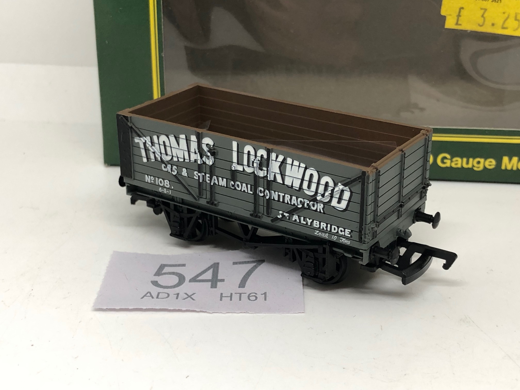 Replica OO 13211 7 Plank Open Wagon No.108 "Thomas Lockwood ...