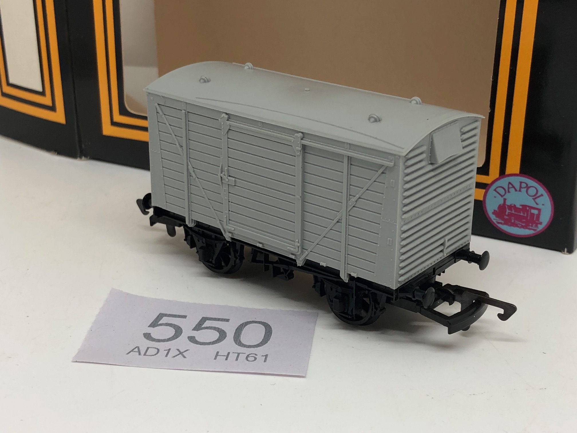 Dapol OO A6 12 ton vent van unpainted boxed - The Model Railway Club