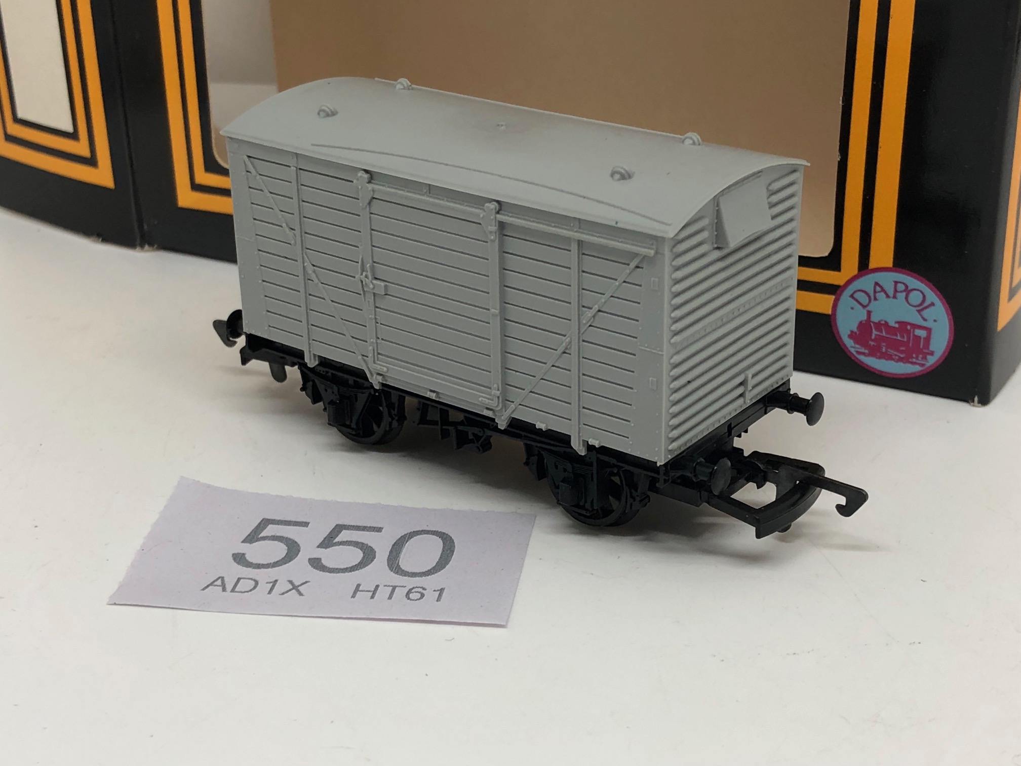 Dapol OO A6 12 ton vent van unpainted boxed - The Model Railway Club