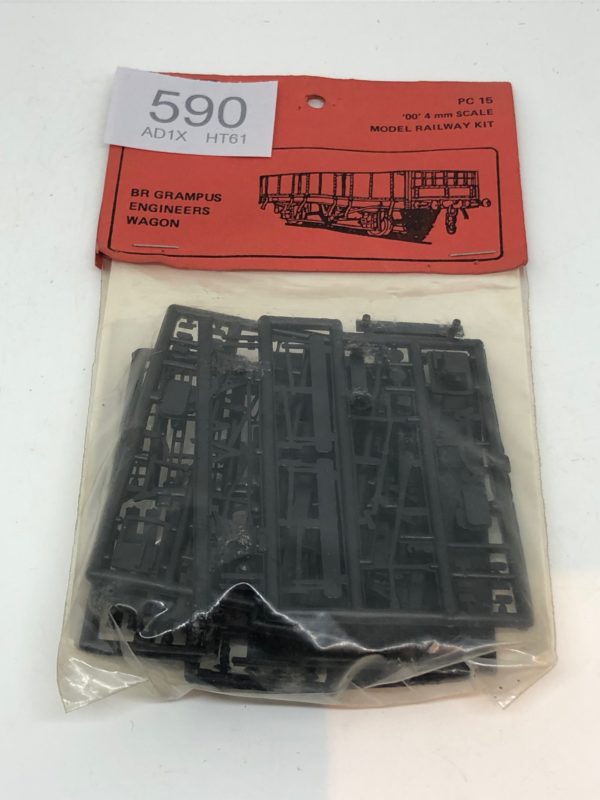 Parkside Dundas OO PC15 BR Gampus engineers wagon kit - The Model ...