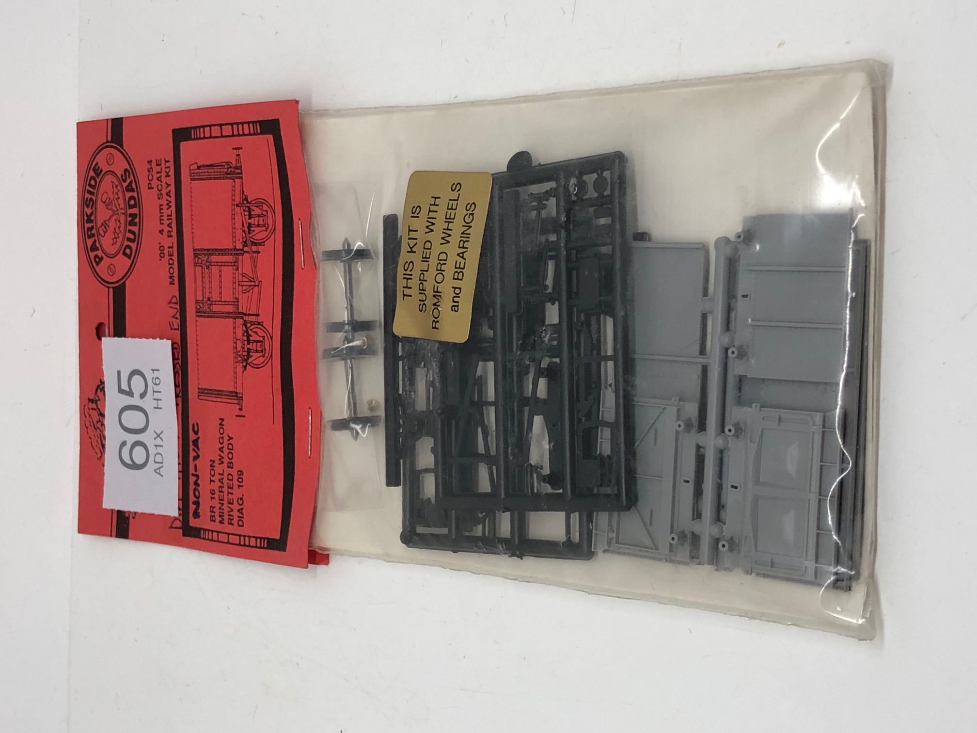 Parkside Dundas OO PC54 BR 16 ton mineral wagon riveted body kit - The ...