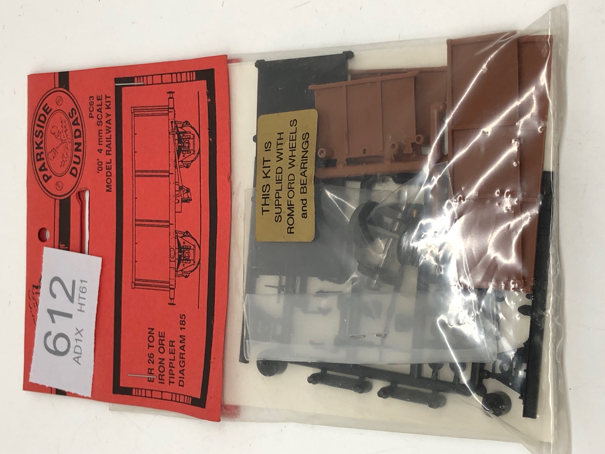 Parkside Dundas OO PC63 BR 26 ton iron ore tippler diag 185 kit - The ...