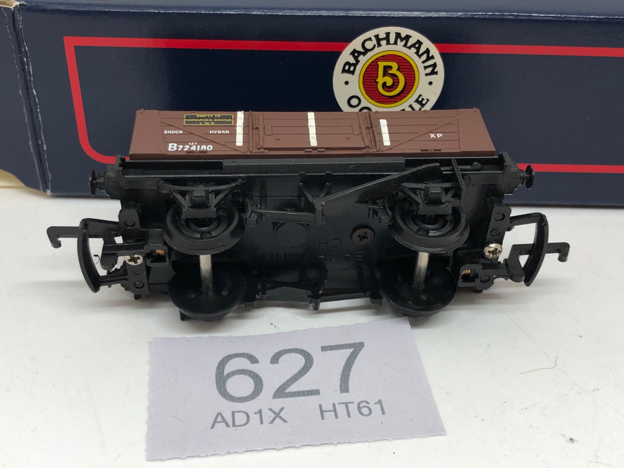 Bachmann OO 33-227 BR 12t shock absorbing wagon B724180 - The Model ...