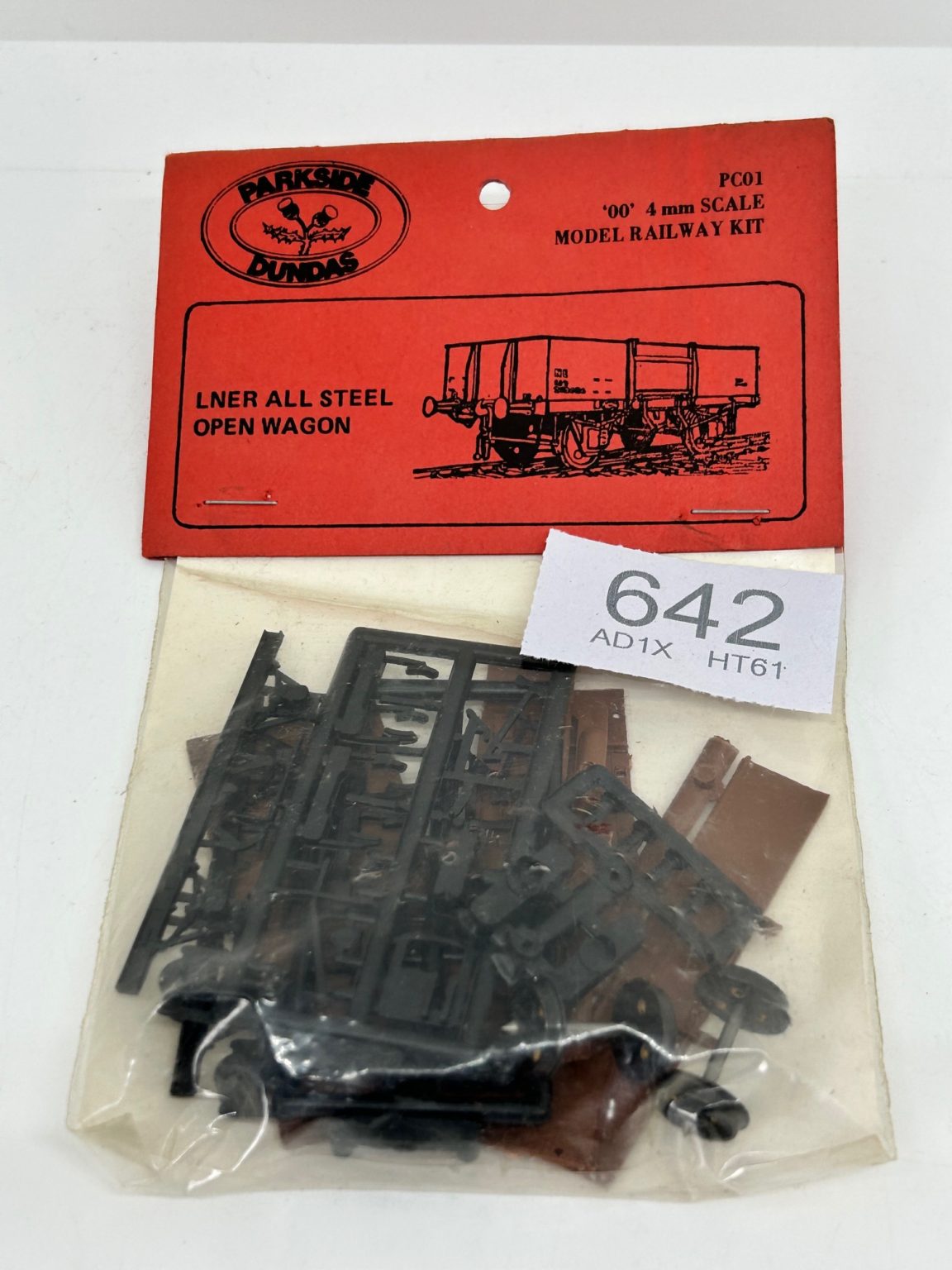Parkside Dundas OO PC01 LNER all stell open wagon kit - The Model ...