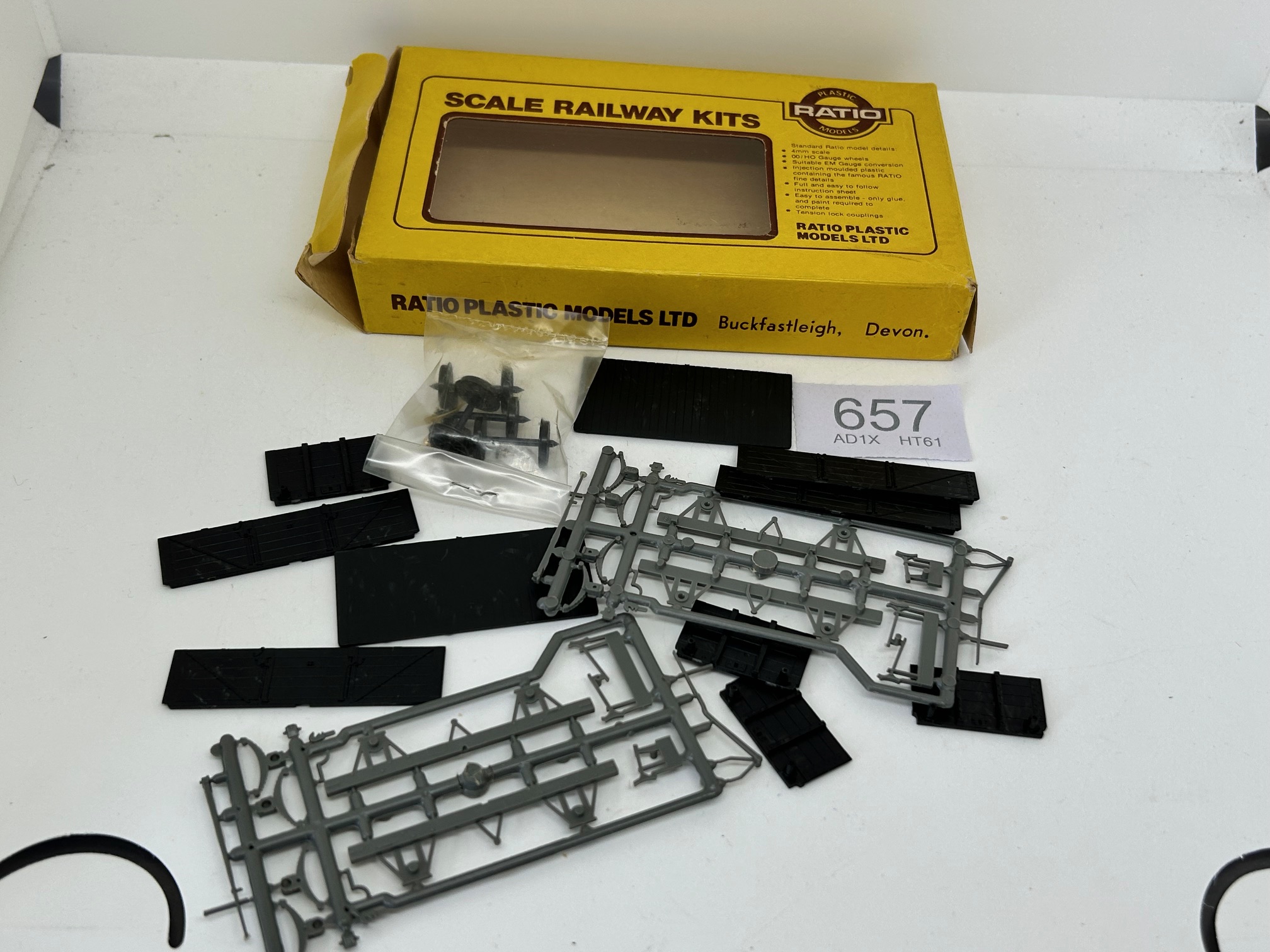 Ratio OO 756 LMS Tfc Caol / 4 plank wagon set kit - The Model Railway Club