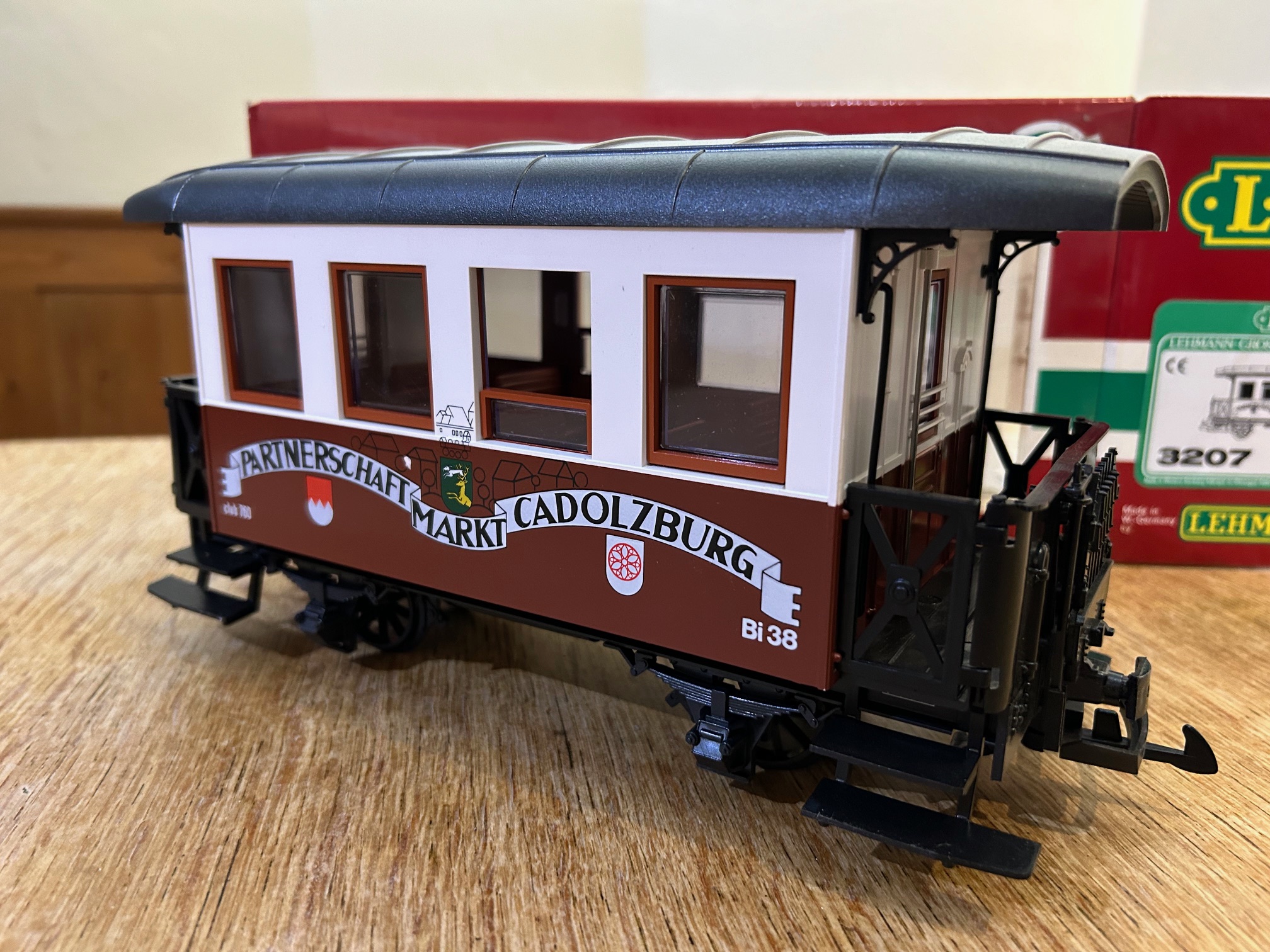LGB G scale 3207 Cadolzburg Passenger Coach boxed - The Model Railway Club