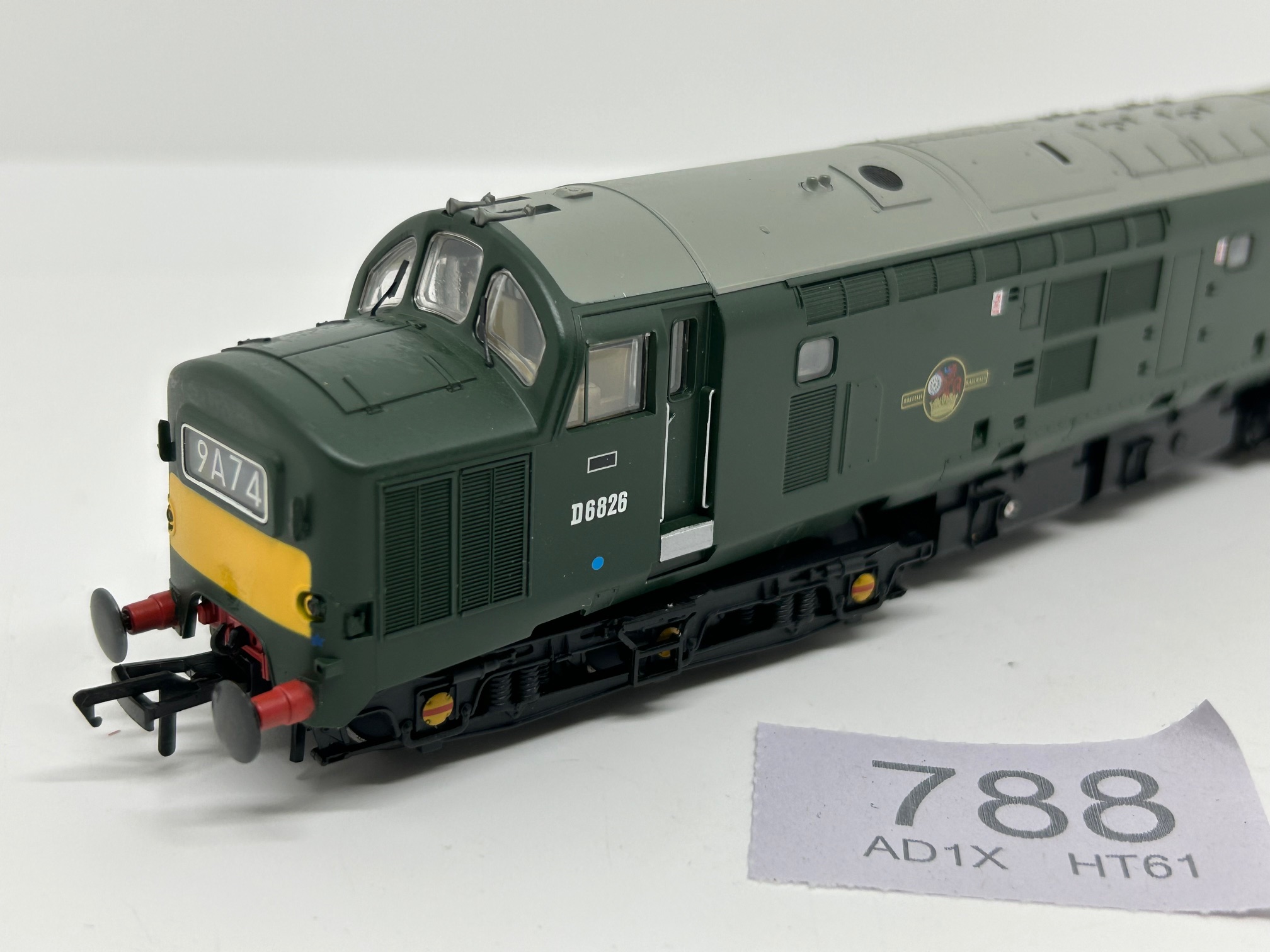 Bachmann OO 32-778 Class 37/0 D6826 BR Late Green Centre Head Code ...