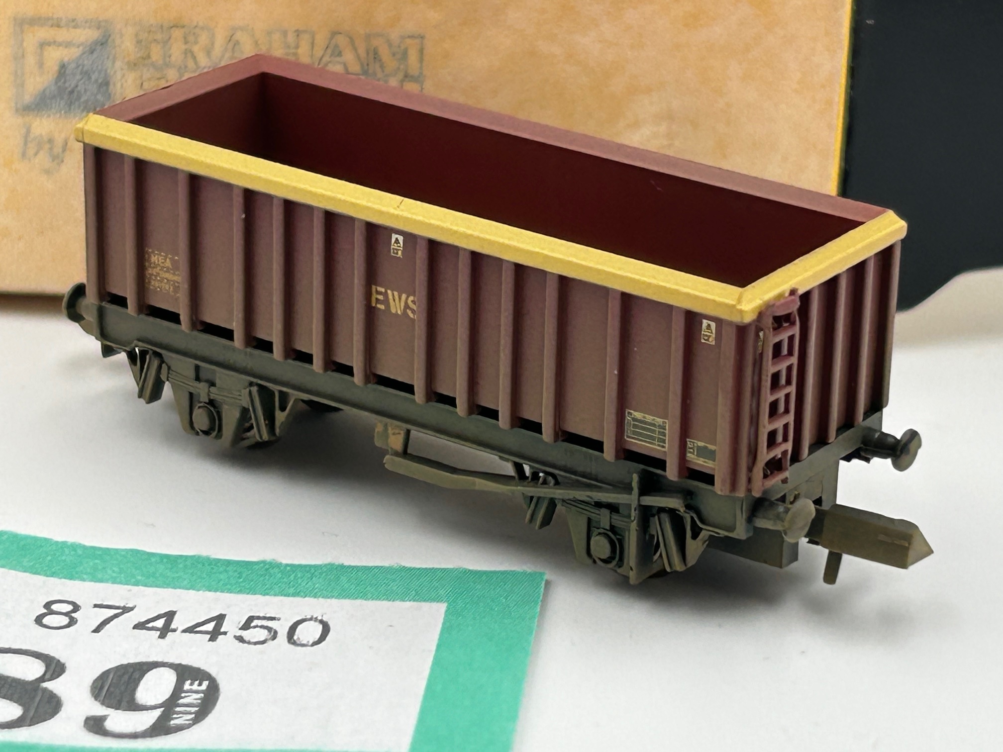Graham Farish N 373-575F 46 Tonne glw MEA Open Mineral Wagon EWS ...