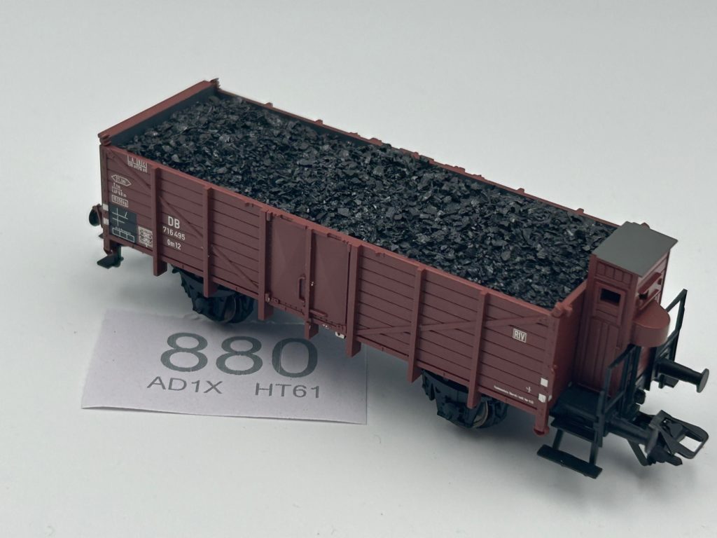 Marklin HO DB High-sided open wagon, type Om 12 716 495 - The Model ...